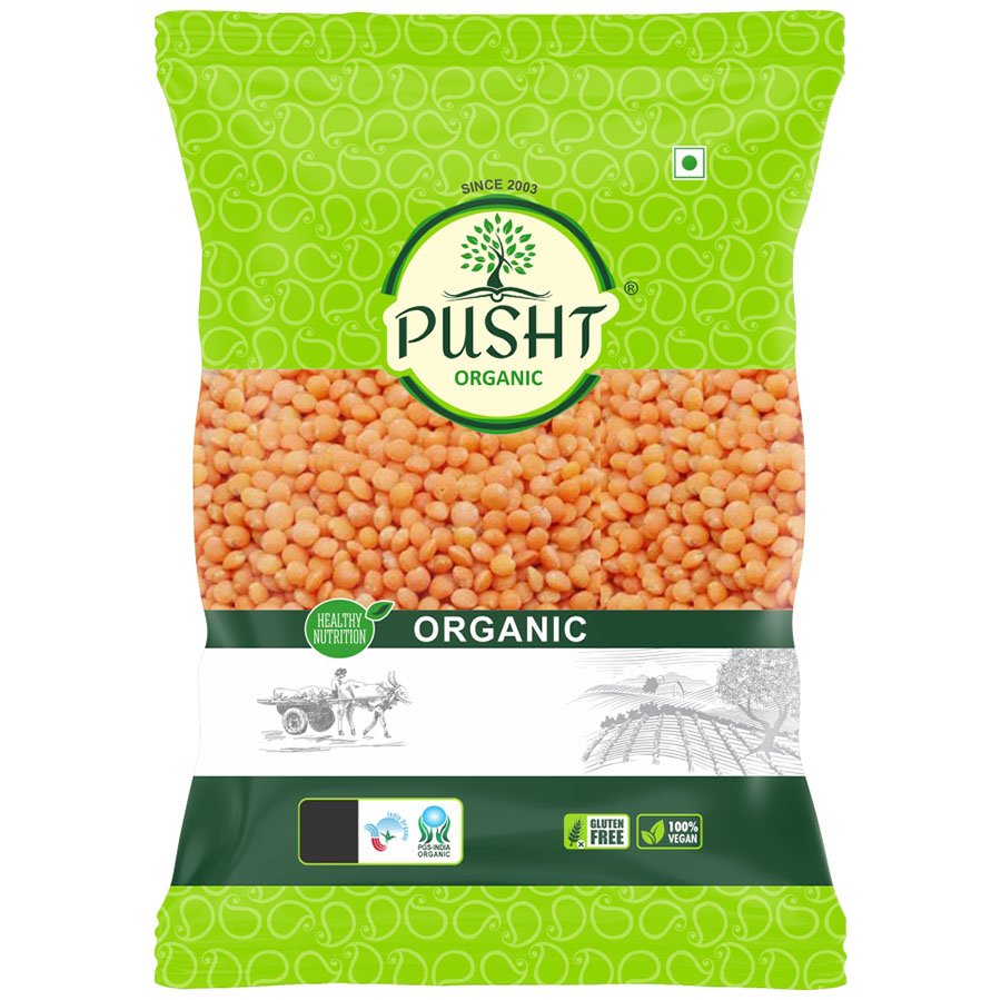 Organic Masoor Dhuli Dal – Pusht Organic